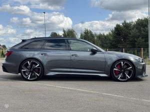 Pelēks Audi RS6 2019 Viļņa, ar dzinēja tilpumu 4.00 L un nobraukumu 90 tūkst. km par 68000 €, foto 8 vietnē AUTOMOTO.COM.LV