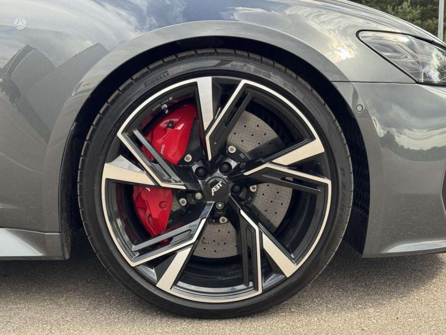 Pelēks Audi RS6 2019 Viļņa, ar dzinēja tilpumu 4.00 L un nobraukumu 90 tūkst. km par 68000 €, foto 9 vietnē AUTOMOTO.COM.LV