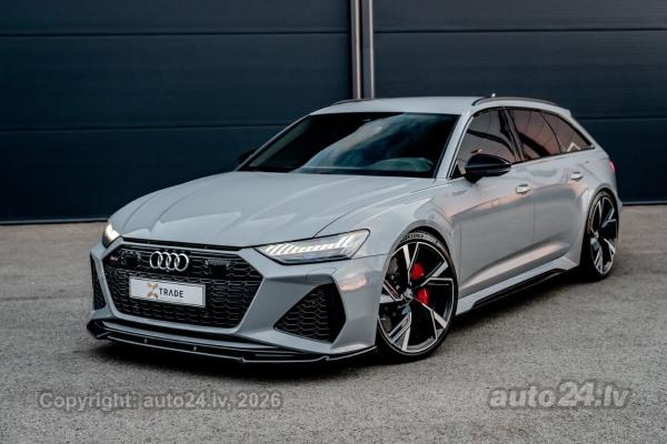 Pelēks Audi RS6 2020 Pērnava, ar dzinēja tilpumu 4.00 L un nobraukumu 116 tūkst. km par 70990 €, foto 1 vietnē AUTOMOTO.COM.LV
