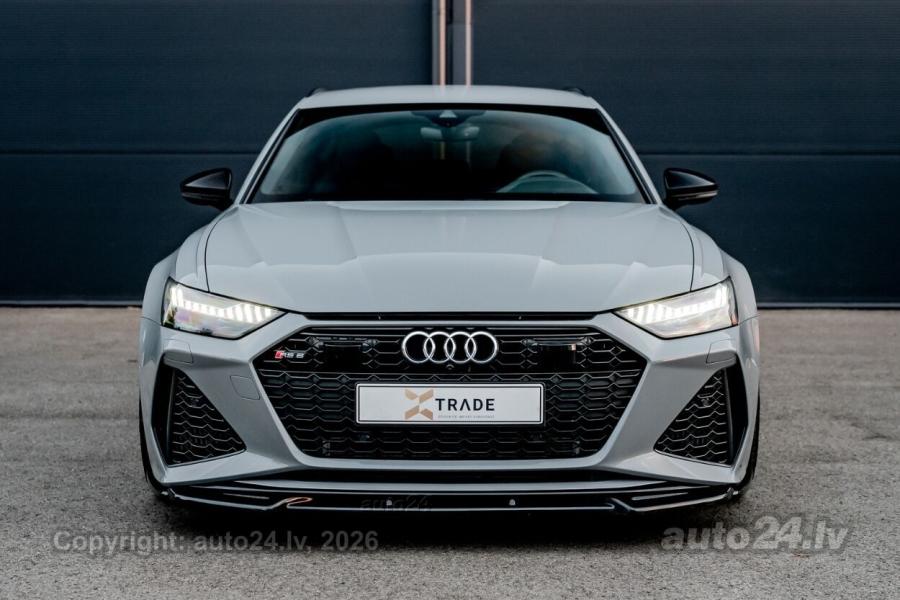 Pelēks Audi RS6 2020 Pērnava, ar dzinēja tilpumu 4.00 L un nobraukumu 116 tūkst. km par 70990 €, foto 4 vietnē AUTOMOTO.COM.LV