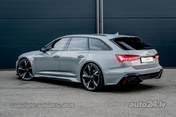Pelēks Audi RS6 2020 Pērnava, ar dzinēja tilpumu 4.00 L un nobraukumu 116 tūkst. km par 70990 €, foto 5 vietnē AUTOMOTO.COM.LV