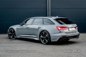 Pelēks Audi RS6 2020 Pērnava, ar dzinēja tilpumu 4.00 L un nobraukumu 116 tūkst. km par 70990 €, foto 6 vietnē AUTOMOTO.COM.LV