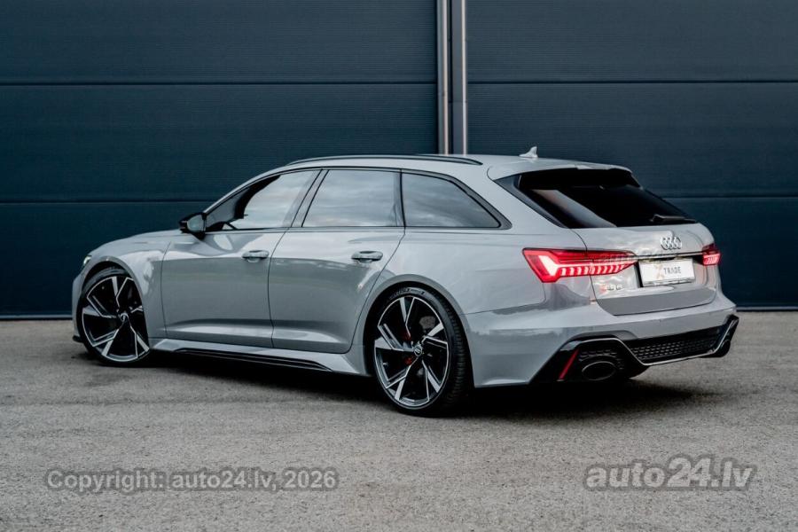 Pelēks Audi RS6 2020 Pērnava, ar dzinēja tilpumu 4.00 L un nobraukumu 116 tūkst. km par 70990 €, foto 6 vietnē AUTOMOTO.COM.LV