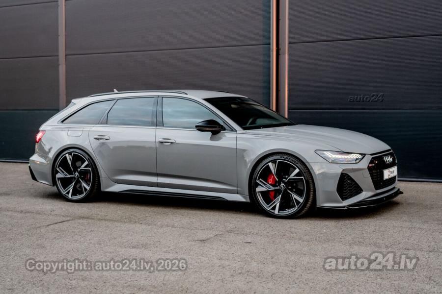 Pelēks Audi RS6 2020 Pērnava, ar dzinēja tilpumu 4.00 L un nobraukumu 116 tūkst. km par 70990 €, foto 8 vietnē AUTOMOTO.COM.LV
