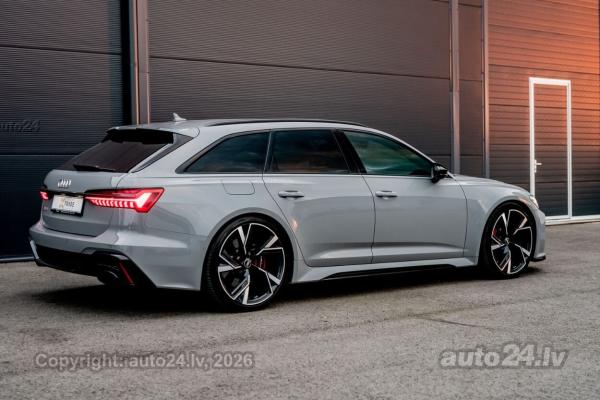 Pelēks Audi RS6 2020 Pērnava, ar dzinēja tilpumu 4.00 L un nobraukumu 116 tūkst. km par 70990 €, foto 8 vietnē AUTOMOTO.COM.LV