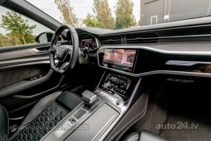 Pelēks Audi RS6 2020 Pērnava, ar dzinēja tilpumu 4.00 L un nobraukumu 116 tūkst. km par 70990 €, foto 20 vietnē AUTOMOTO.COM.LV