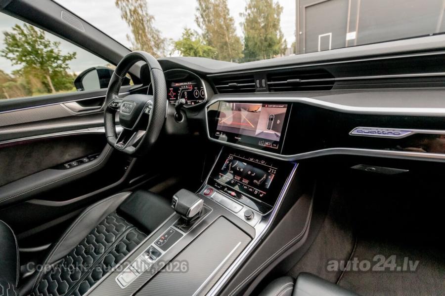 Pelēks Audi RS6 2020 Pērnava, ar dzinēja tilpumu 4.00 L un nobraukumu 116 tūkst. km par 70990 €, foto 20 vietnē AUTOMOTO.COM.LV