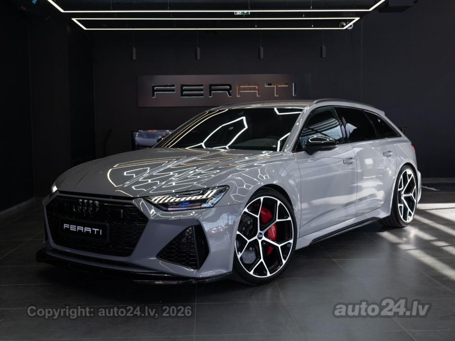 Pelēks Audi RS6 2020 Tallina, ar dzinēja tilpumu 4.00 L un nobraukumu 111 tūkst. km par 79900 €, foto 1 vietnē AUTOMOTO.COM.LV