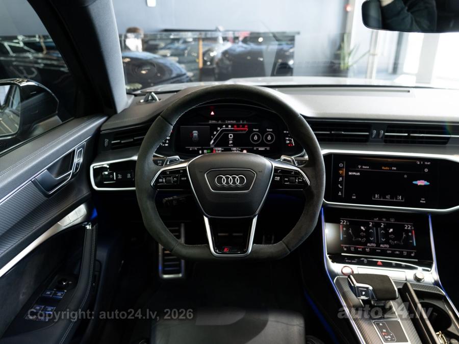 Pelēks Audi RS6 2020 Tallina, ar dzinēja tilpumu 4.00 L un nobraukumu 111 tūkst. km par 79900 €, foto 7 vietnē AUTOMOTO.COM.LV