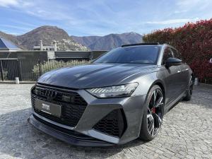 Pelēks Audi RS6 2020 Viļņa, ar dzinēja tilpumu 4.00 L un nobraukumu 90 tūkst. km par 68000 €, foto 3 vietnē AUTOMOTO.COM.LV