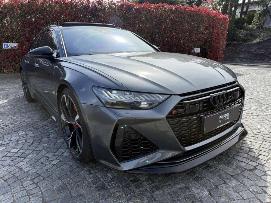 Pelēks Audi RS6 2020 Viļņa, ar dzinēja tilpumu 4.00 L un nobraukumu 90 tūkst. km par 68000 €, foto 5 vietnē AUTOMOTO.COM.LV