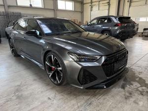 Pelēks Audi RS6 2020 Viļņa, ar dzinēja tilpumu 4.00 L un nobraukumu 90 tūkst. km par 68000 €, foto 20 vietnē AUTOMOTO.COM.LV