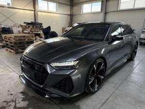 Pelēks Audi RS6 2020 Viļņa, ar dzinēja tilpumu 4.00 L un nobraukumu 90 tūkst. km par 68000 €, foto 22 vietnē AUTOMOTO.COM.LV