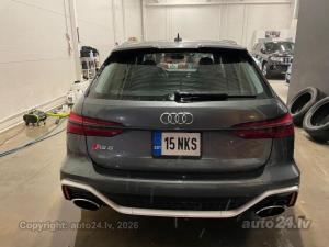 Grey Audi RS6 2021 in Tallinn, with an engine capacity of 4.00 L and mileage of 27 thousand km for 79999 €, photo 13 on AUTOMOTO.COM.LV