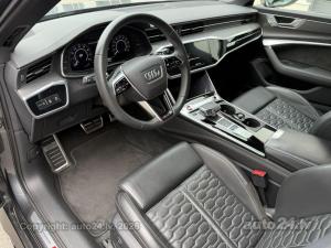 Grey Audi RS6 2021 in Tallinn, with an engine capacity of 4.00 L and mileage of 27 thousand km for 79999 €, photo 15 on AUTOMOTO.COM.LV