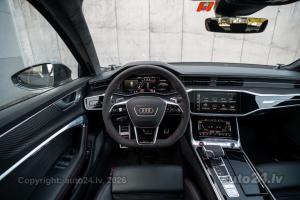 Grey Audi RS6 2021 in Tartu, with an engine capacity of 4.00 L and mileage of 53 thousand km for 89900 €, photo 8 on AUTOMOTO.COM.LV