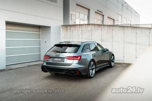 Grey Audi RS6 2021 in Tartu, with an engine capacity of 4.00 L and mileage of 53 thousand km for 89900 €, photo 16 on AUTOMOTO.COM.LV