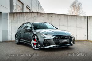 Grey Audi RS6 2021 in Tartu, with an engine capacity of 4.00 L and mileage of 53 thousand km for 89900 €, photo 19 on AUTOMOTO.COM.LV