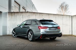 Grey Audi RS6 2021 in Tartu, with an engine capacity of 4.00 L and mileage of 53 thousand km for 89900 €, photo 20 on AUTOMOTO.COM.LV