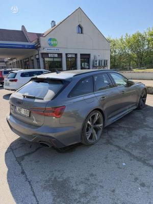 Pelēks Audi RS6 2021 Kauņa, ar dzinēja tilpumu 4.00 L un nobraukumu 117 tūkst. km par 55000 €, foto 13 vietnē AUTOMOTO.COM.LV