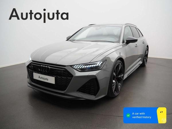 Pelēks Audi RS6 2023 Viļņa, ar dzinēja tilpumu 4.00 L un nobraukumu 47 tūkst. km par 98900 €, foto 1 vietnē AUTOMOTO.COM.LV