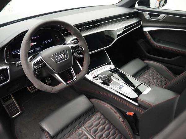 Pelēks Audi RS6 2023 Viļņa, ar dzinēja tilpumu 4.00 L un nobraukumu 47 tūkst. km par 98900 €, foto 9 vietnē AUTOMOTO.COM.LV