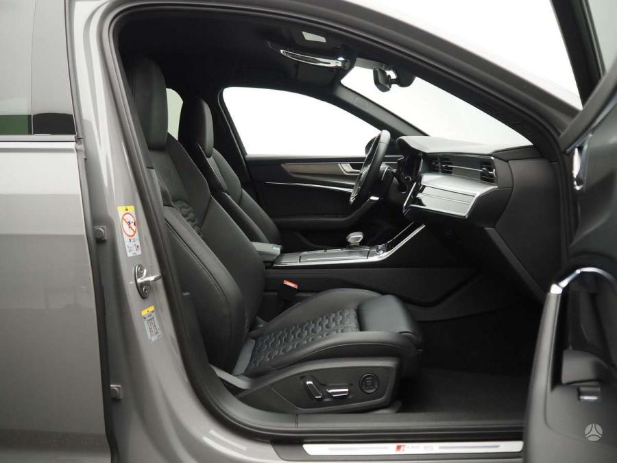 Pelēks Audi RS6 2023 Viļņa, ar dzinēja tilpumu 4.00 L un nobraukumu 33 tūkst. km par 97000 €, foto 12 vietnē AUTOMOTO.COM.LV