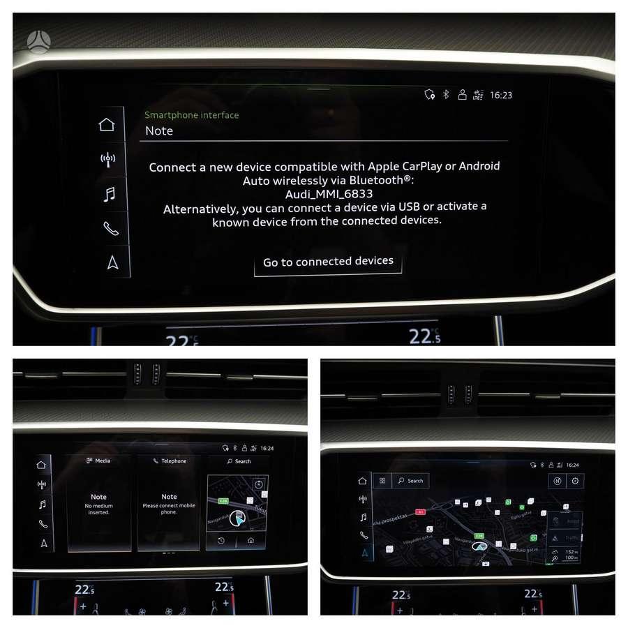 Pelēks Audi RS6 2023 Viļņa, ar dzinēja tilpumu 4.00 L un nobraukumu 33 tūkst. km par 97000 €, foto 27 vietnē AUTOMOTO.COM.LV