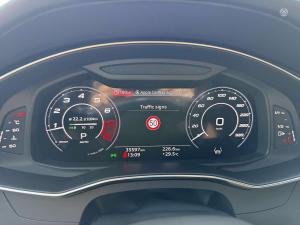 Grey Audi RS6 2023 in Vilnius, with an engine capacity of 4.00 L and mileage of 36 thousand km for 92900 €, photo 12 on AUTOMOTO.COM.LV