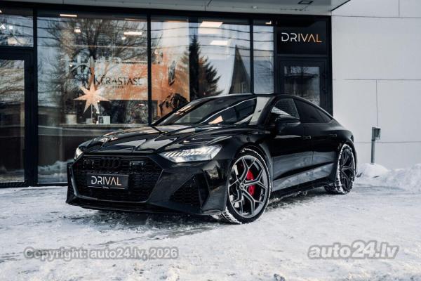 Melns Audi RS7 2023 Tallina, ar dzinēja tilpumu 4.00 L un nobraukumu 65 tūkst. km par 98900 €, foto 2 vietnē AUTOMOTO.COM.LV