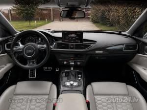 Zils Audi RS7 2014 Rīga, ar dzinēja tilpumu 4.00 L un nobraukumu 150 tūkst. km par 37900 €, foto 7 vietnē AUTOMOTO.COM.LV