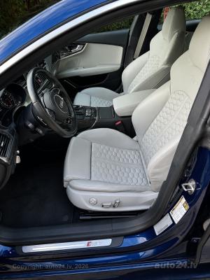 Zils Audi RS7 2014 Rīga, ar dzinēja tilpumu 4.00 L un nobraukumu 150 tūkst. km par 37900 €, foto 10 vietnē AUTOMOTO.COM.LV