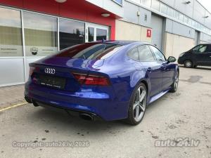 Zils Audi RS7 2016 Tartu, ar dzinēja tilpumu 4.00 L un nobraukumu 40 tūkst. km par 69900 €, foto 3 vietnē AUTOMOTO.COM.LV
