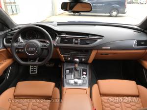 Zils Audi RS7 2016 Tartu, ar dzinēja tilpumu 4.00 L un nobraukumu 40 tūkst. km par 69900 €, foto 7 vietnē AUTOMOTO.COM.LV