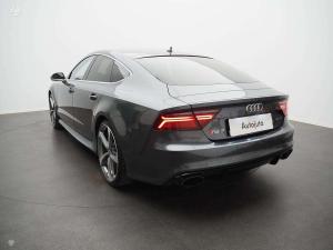 Pelēks Audi RS7 2015 Viļņa, ar dzinēja tilpumu 3.99 L un nobraukumu 128 tūkst. km par 34900 €, foto 7 vietnē AUTOMOTO.COM.LV