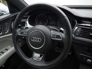 Pelēks Audi RS7 2015 Viļņa, ar dzinēja tilpumu 3.99 L un nobraukumu 128 tūkst. km par 34900 €, foto 23 vietnē AUTOMOTO.COM.LV