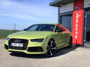 Audi RS7 2015 in Kaunas, with an engine capacity of 4.00 L and mileage of 57 thousand km for 54000 €, photo 1 on AUTOMOTO.COM.LV