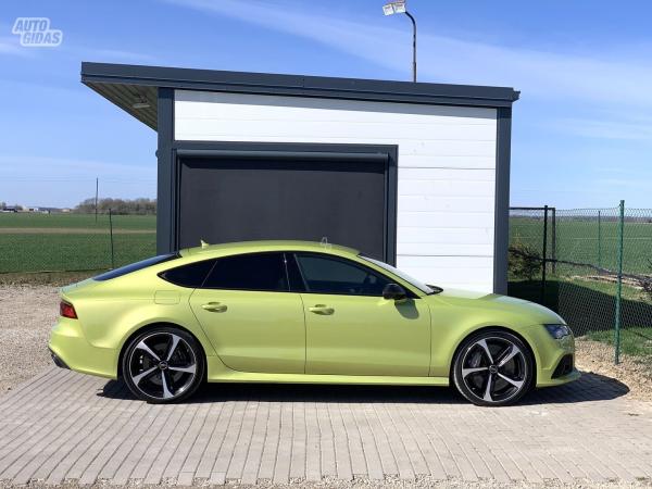 Audi RS7 2015 in Kaunas, with an engine capacity of 4.00 L and mileage of 57 thousand km for 54000 €, photo 8 on AUTOMOTO.COM.LV