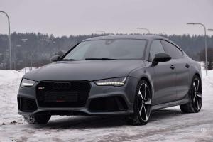 Audi RS7 2016 in Vilnius, with an engine capacity of 3.99 L and mileage of 158 thousand km for 37700 €, photo 3 on AUTOMOTO.COM.LV