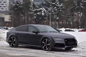 Audi RS7 2016 in Vilnius, with an engine capacity of 3.99 L and mileage of 158 thousand km for 37700 €, photo 28 on AUTOMOTO.COM.LV