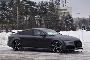 Audi RS7 2016 in Vilnius, with an engine capacity of 3.99 L and mileage of 158 thousand km for 37700 €, photo 30 on AUTOMOTO.COM.LV