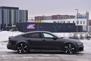 Audi RS7 2016 in Vilnius, with an engine capacity of 3.99 L and mileage of 158 thousand km for 37700 €, photo 32 on AUTOMOTO.COM.LV