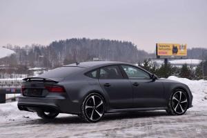 Audi RS7 2016 in Vilnius, with an engine capacity of 3.99 L and mileage of 158 thousand km for 37700 €, photo 38 on AUTOMOTO.COM.LV