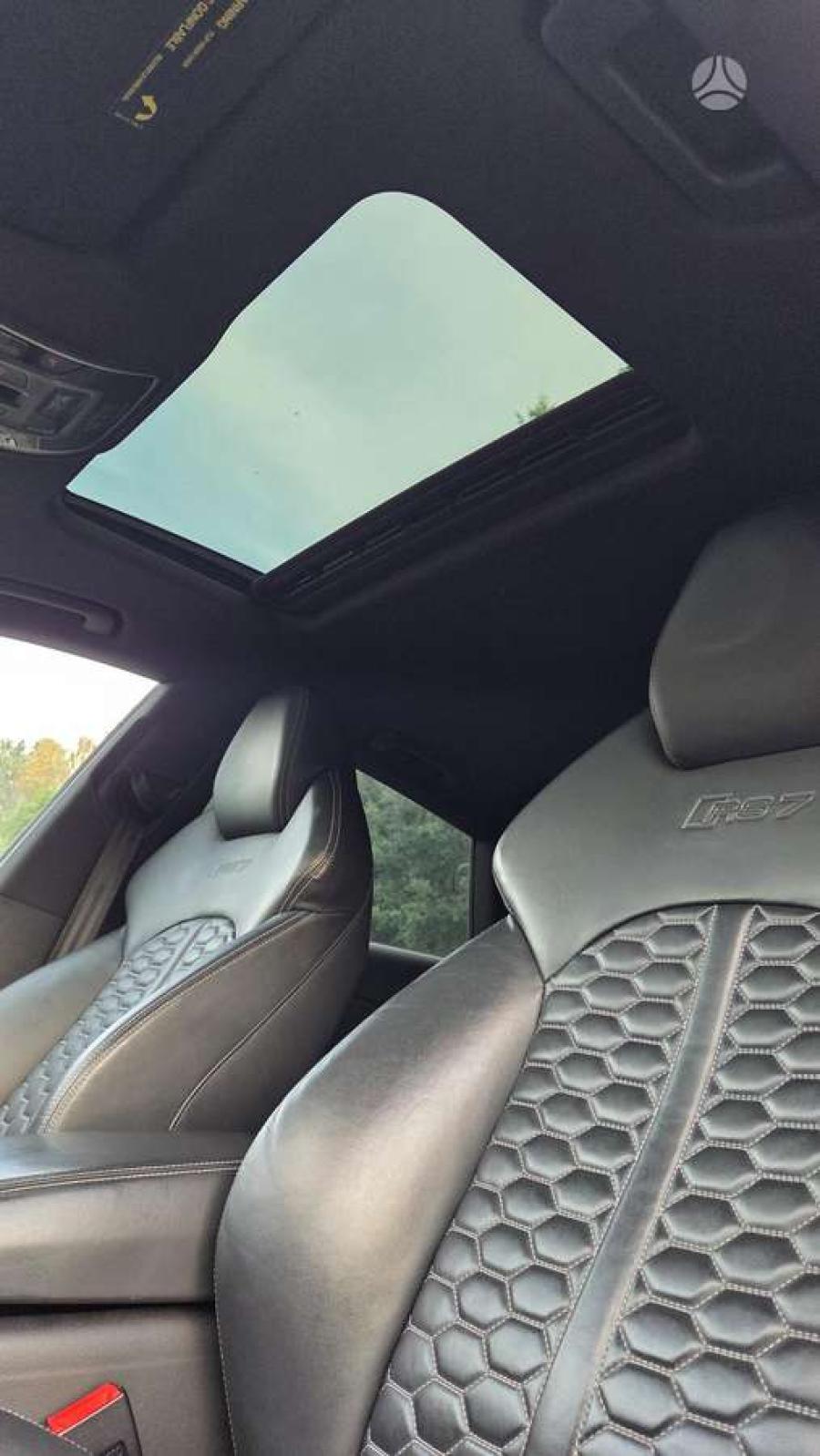 Sarkans Audi RS7 2015 Viļņa, ar dzinēja tilpumu 4.00 L un nobraukumu 120 tūkst. km par 30500 €, foto 18 vietnē AUTOMOTO.COM.LV