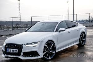 Balts Audi RS7 2014 Tallina, ar dzinēja tilpumu 4.00 L un nobraukumu 173 tūkst. km par 40500 €, foto 4 vietnē AUTOMOTO.COM.LV