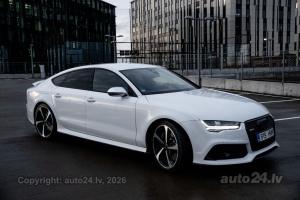 Balts Audi RS7 2014 Tallina, ar dzinēja tilpumu 4.00 L un nobraukumu 173 tūkst. km par 40500 €, foto 5 vietnē AUTOMOTO.COM.LV