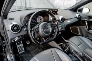 Black Audi S1 2015 in Parnu, with an engine capacity of 2.00 L and mileage of 217 thousand km for 16000 €, photo 14 on AUTOMOTO.COM.LV