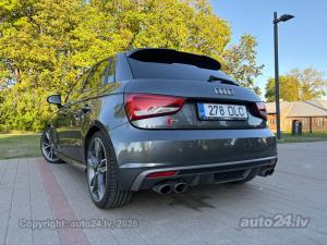 Pelēks Audi S1 2015 Rakvere, ar dzinēja tilpumu 2.00 L un nobraukumu 118 tūkst. km par 22800 €, foto  vietnē AUTOMOTO.COM.LV