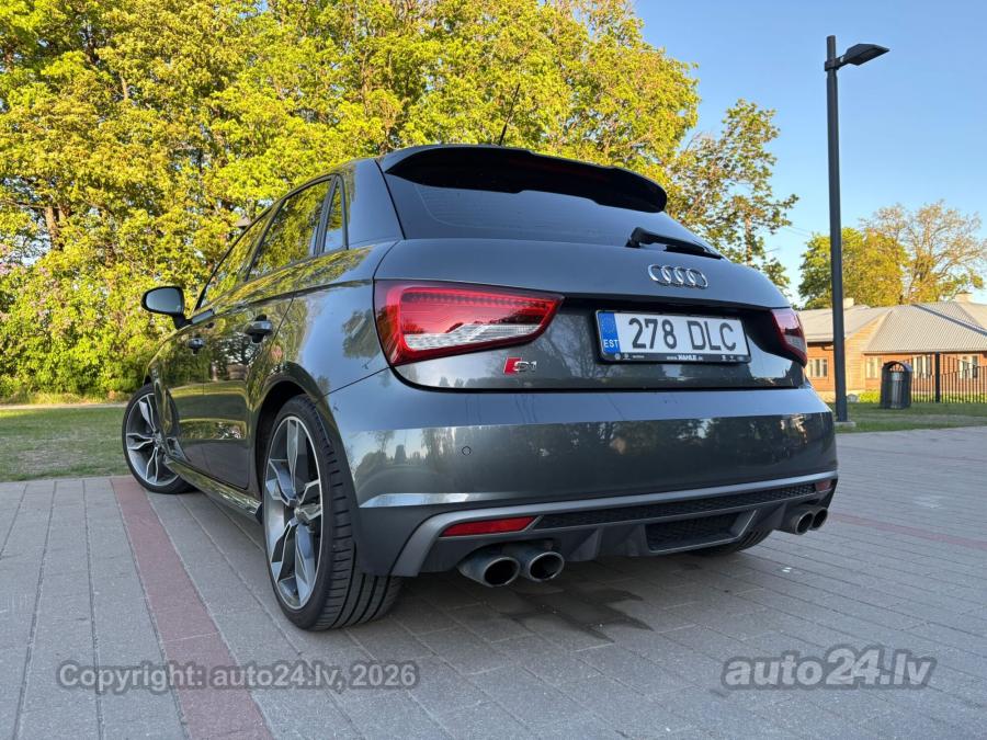 Pelēks Audi S1 2015 Rakvere, ar dzinēja tilpumu 2.00 L un nobraukumu 118 tūkst. km par 22800 €, foto 1 vietnē AUTOMOTO.COM.LV