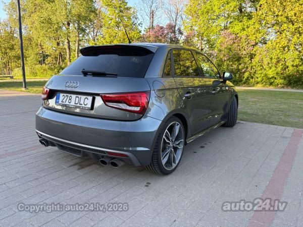 Grey Audi S1 2015 in Rakvere, with an engine capacity of 2.00 L and mileage of 118 thousand km for 22800 €, photo 4 on AUTOMOTO.COM.LV